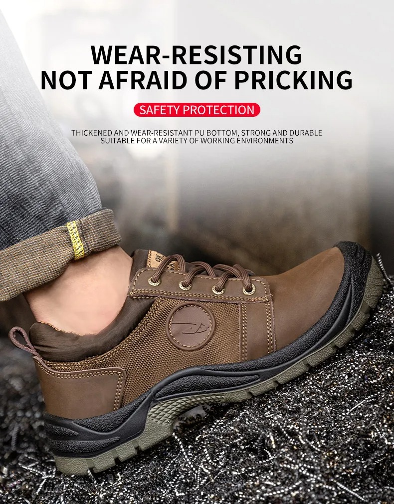 Puncture-proof Wear-resistant Protective Shoes - Wily Bear
