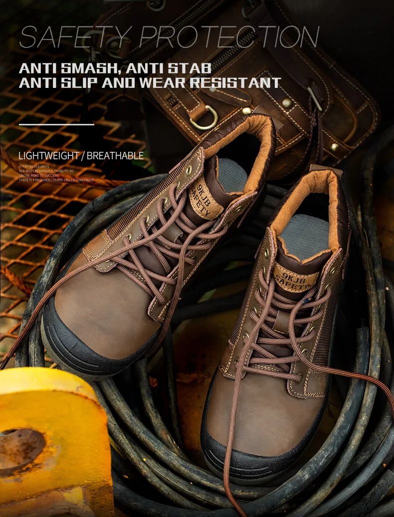 Puncture-proof Wear-resistant Protective Shoes - Wily Bear
