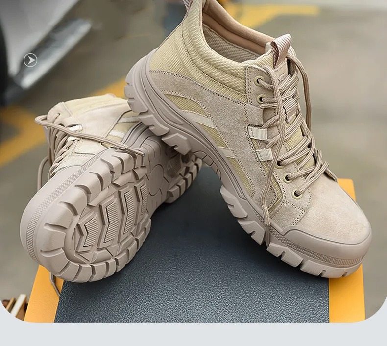 Comfortable Construction Work Safety Shoes - Wily Bear